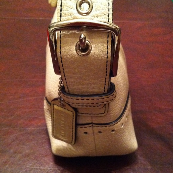 Coach | Bags | Bone Color Coach Purse | Poshmark
