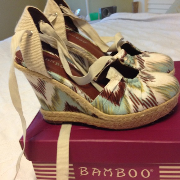 BAMBOO | Shoes | Bamboo Wedge Espadrilles | Poshmark