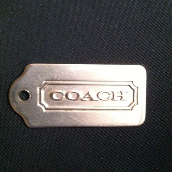 Coach | Accessories | Coach Metal Tag Used | Poshmark