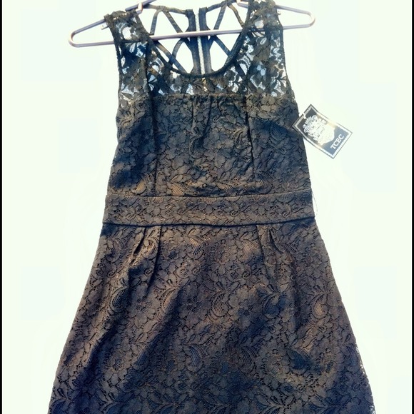 TCEC | Dresses | Nwot Black Lace Cocktail Dress | Poshmark