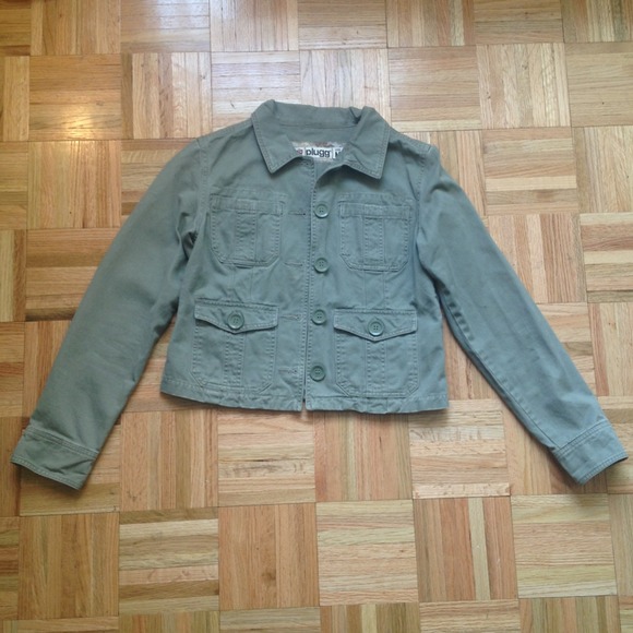 Plugg | Jackets & Coats | Short Green Jacket | Poshmark