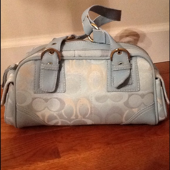 Coach | Bags | Small Blue Coach Purse | Poshmark