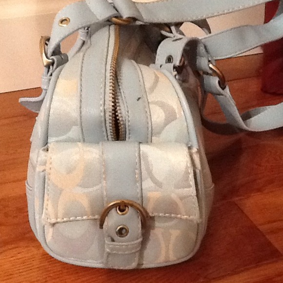 Coach | Bags | Small Blue Coach Purse | Poshmark