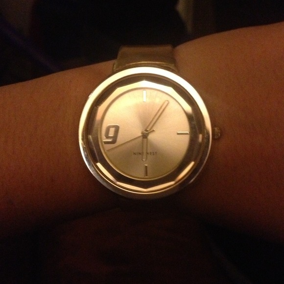 Nine West | Jewelry | Nine West Gold Watch | Poshmark