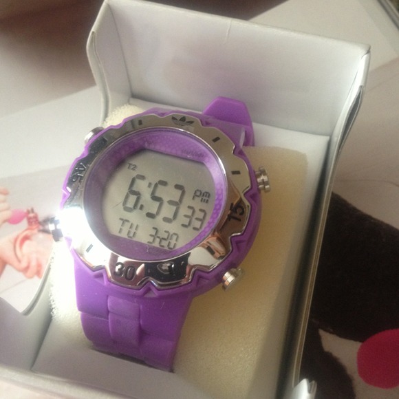 adidas | Accessories | Brand New Purple Adidas Watch | Poshmark