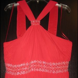 Dresses | Red Beautiful Dress Js Boutique | Poshmark