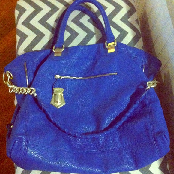 Steve Madden | Bags | Sold Steve Madden Cobalt Blue Bag Stylebsocial ...