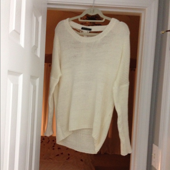 Sweaters | Ripped V Shape Back That Looks Amazing | Poshmark