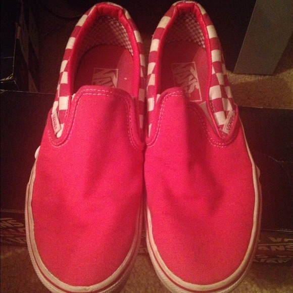 Vans | Shoes | Hot Pink Vans | Poshmark