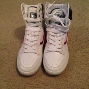 Coogi | Shoes | White Pink And Blue Coogi | Poshmark