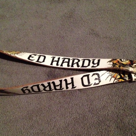 Ed Hardy | Accessories | Authentic Ed Hardy Belt | Poshmark