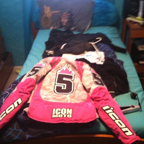 ICON | Jackets & Coats | Icon Motorcycle Womens Jacket | Poshmark