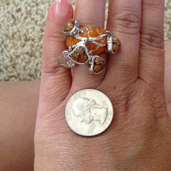 Alan K | Jewelry | Murano Glass Silver 925 Ring By Alan K 2mr243 | Poshmark