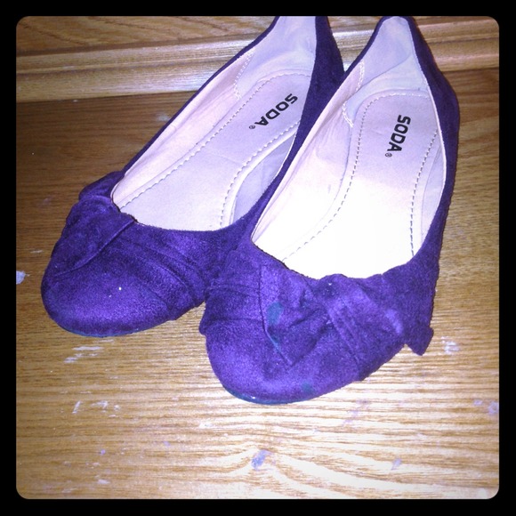 Shoes | Purple Flats | Poshmark