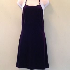 Dresses | Cute Valvet Night Purple Dress | Poshmark