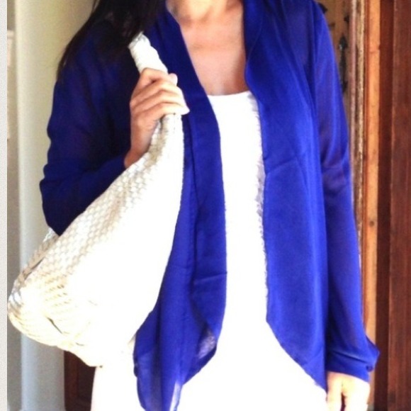 Tops | Soldbeautiful Cover Up Open Sheer Blouse | Poshmark