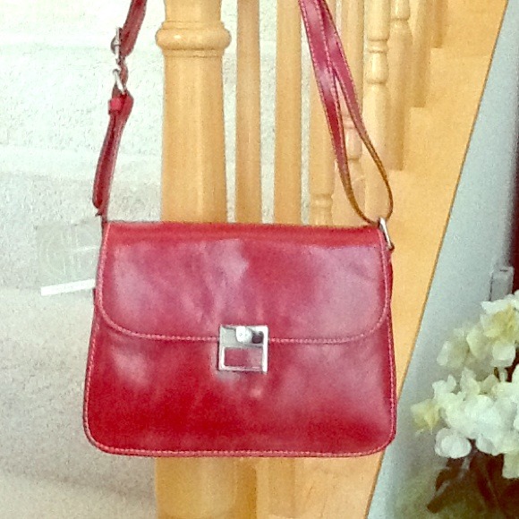 Giani Bernini | Bags | New Red Giani Bernini Leather Purse | Poshmark