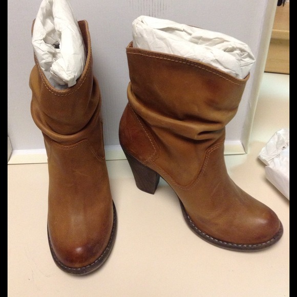 MIA | Shoes | Mia Limited Edition Ankle Boots In Cognac Leather | Poshmark