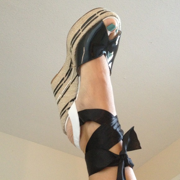 Shoes | Wrap Platform Sandals From Novus Puerto Rico | Poshmark