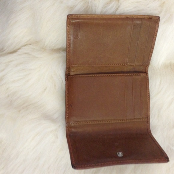 Coach | Bags | Authentic Vintage Coach Leather Wallet | Poshmark