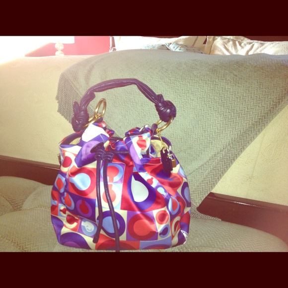 Coach | Bags | Coach Bag Of Life Hand Bag | Poshmark