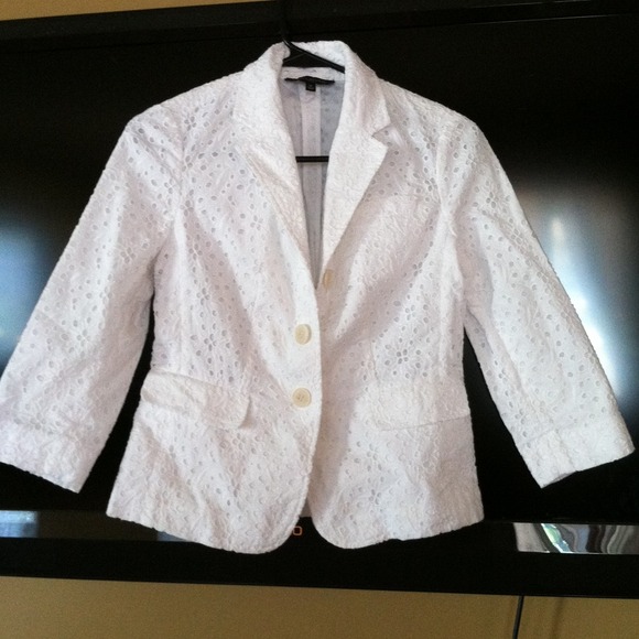 Talbots | Jackets & Coats | Talbots Petite Lace Lined Jacket | Poshmark