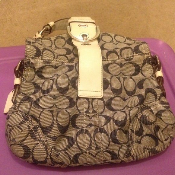 Coach | Bags | Jean Pattern Coach Purse | Poshmark