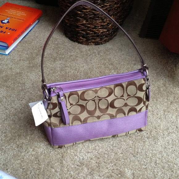 Coach | Bags | Coach Signature Top Handle Purse | Poshmark
