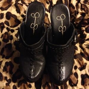 Jessica Simpson | Shoes | Jessica Simpson Winsy Clogs Platform Heels 7 ...