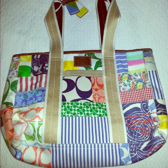 Coach | Bags | Authentic Multi Color Coach | Poshmark