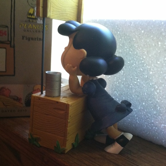 Hallmark | Other | Sold Peanuts Gallery Lucy Good Advice Booth | Poshmark