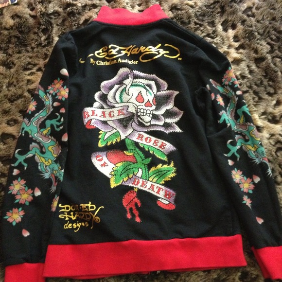 Ed Hardy | Jackets & Coats | Ed Hardy Jacket | Poshmark