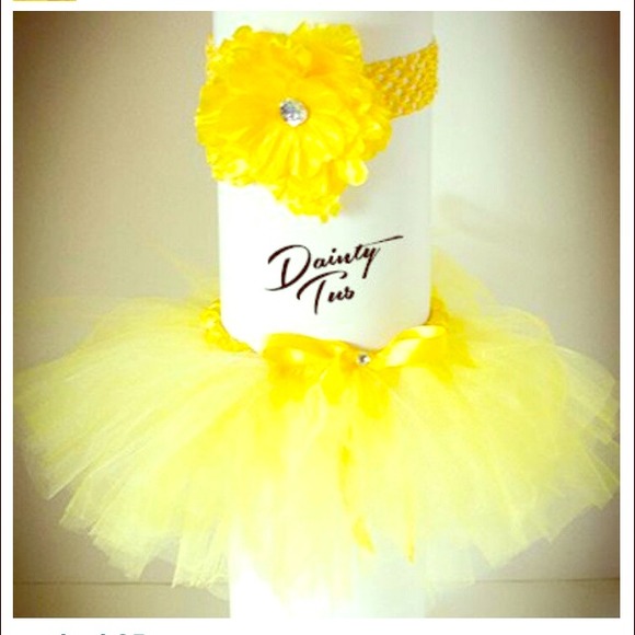 Dresses | Baby Girl Tutu With Matching Head Band | Poshmark