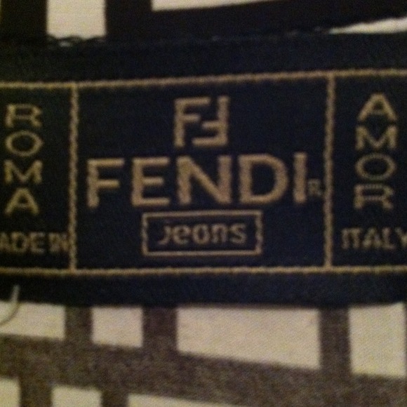 Fendi | Dresses | Authentic Fendi Italy Monogram Dress | Poshmark