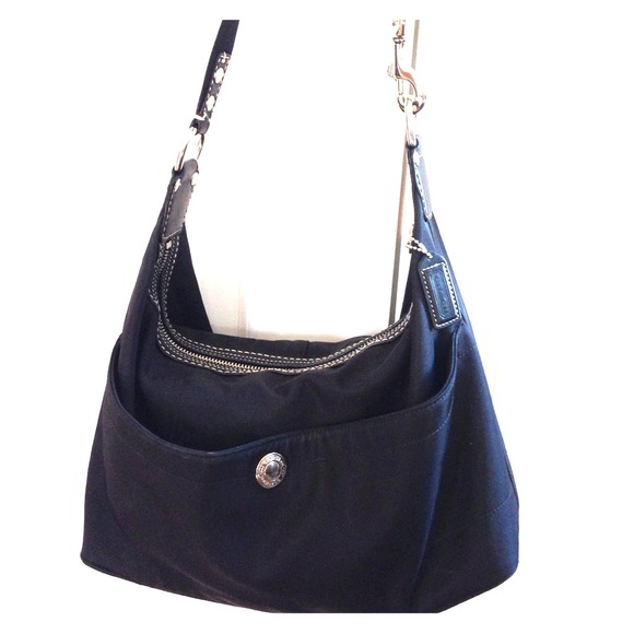 Coach | Bags | Authentic Coach Basic Black Handbag | Poshmark