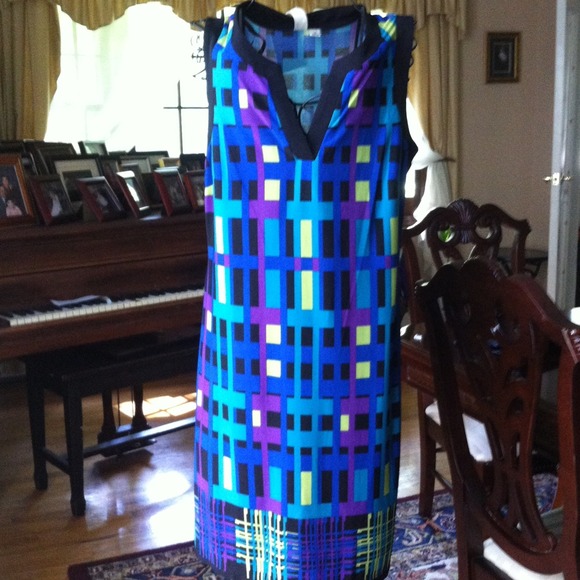 Dresses | New Emma Michelle Block Pattern Dress | Poshmark