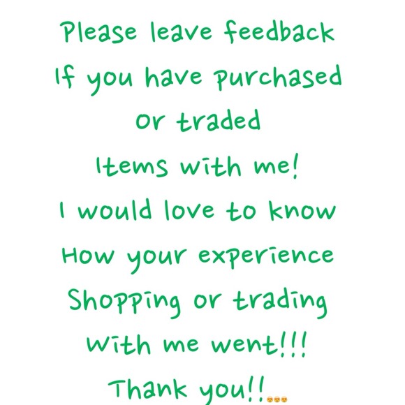 Accessories | Please Leave Your Feedback | Poshmark