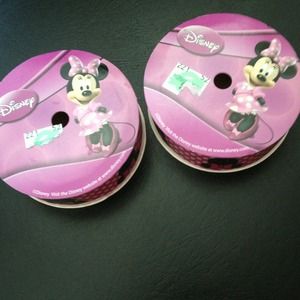 Accessories | 2 Rolls Of Minnie Mouse Ribbon New | Poshmark