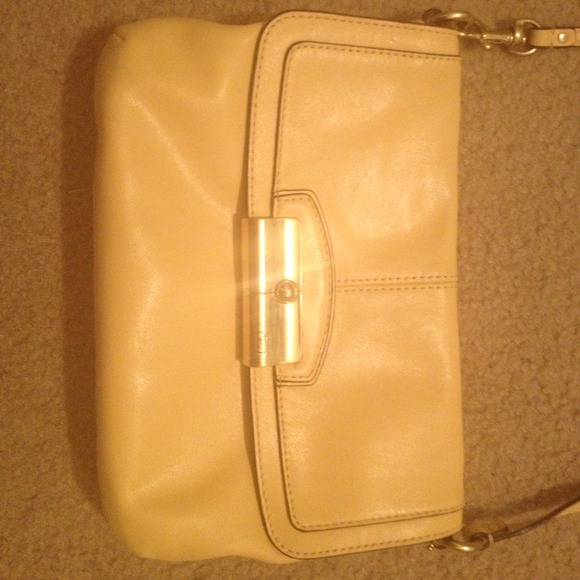 Coach | Bags | Yellow Authentic Coach Small Crossbody Bag | Poshmark