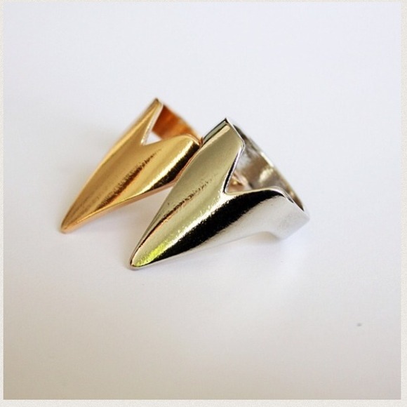 Jewelry | Gold Pointy Ring | Poshmark