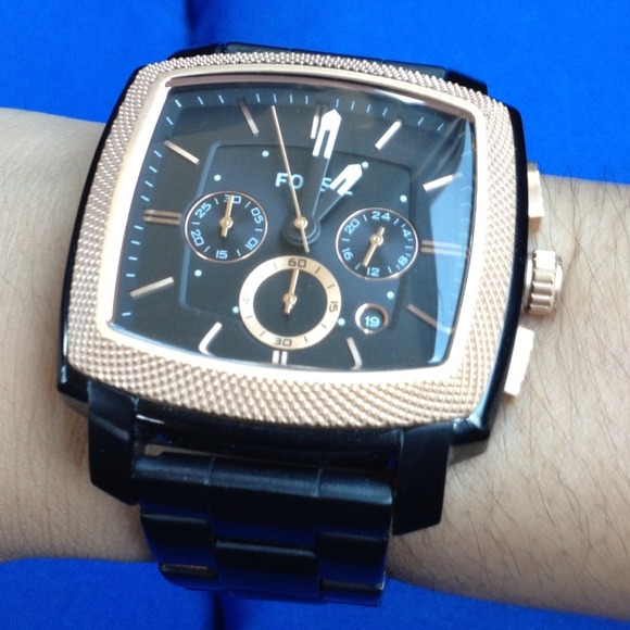 Fossil | Accessories | For Sale Only Fossil Square Face Watch With ...