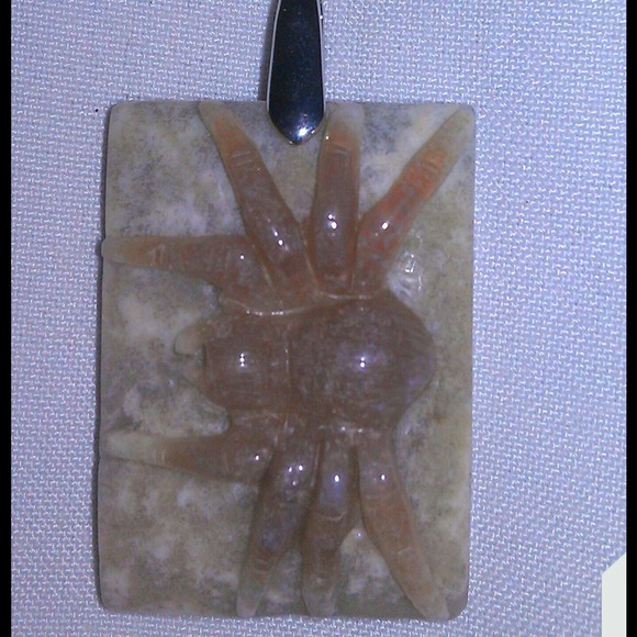 Jewelry | Carved Spider Multicolor Agate | Poshmark