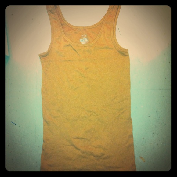 Tops | Mustard Colored Tank | Poshmark
