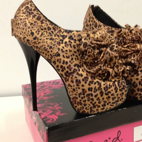Shoes | Cheetah Print High Heels | Poshmark