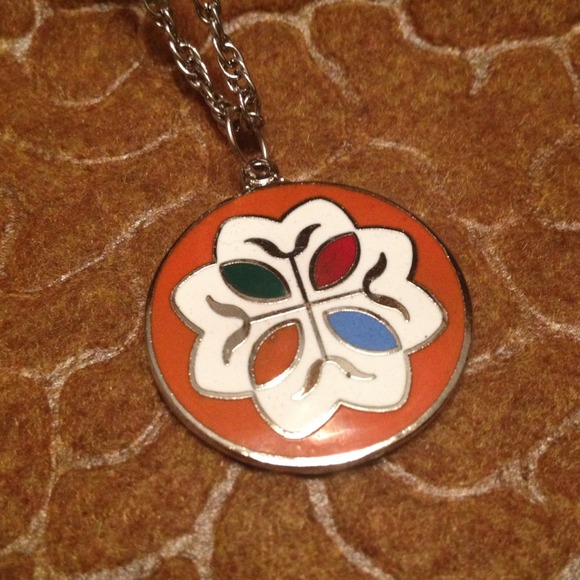 HOFFMAN | Jewelry | Vintage Hex Sign Necklace | Poshmark