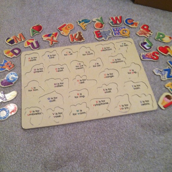 Other | Sold Abc Puzzle For Kids | Poshmark