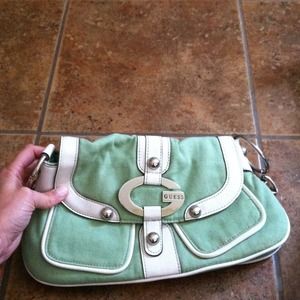 Guess | Bags | Mint Green Guess Chain Purse | Poshmark