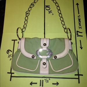 Guess | Bags | Mint Green Guess Chain Purse | Poshmark