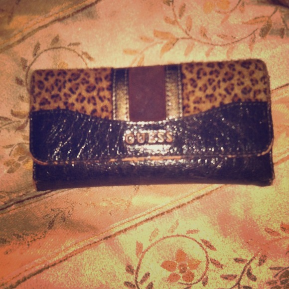 Guess | Bags | Leopard Guess Wallet | Poshmark