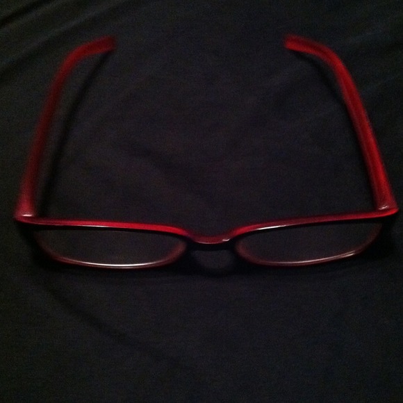 Other | Red And Black Prescription Eye Glasses | Poshmark